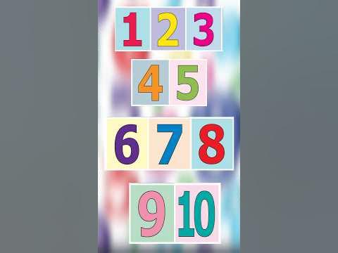 counting numbers 1-10 | number song 1-10 | number songs for kids😇 - YouTube