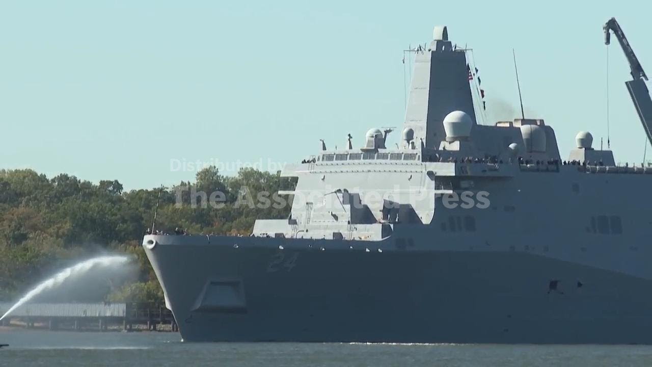 Ship parade kicks off events celebrating 250 years of the US Navy and ...