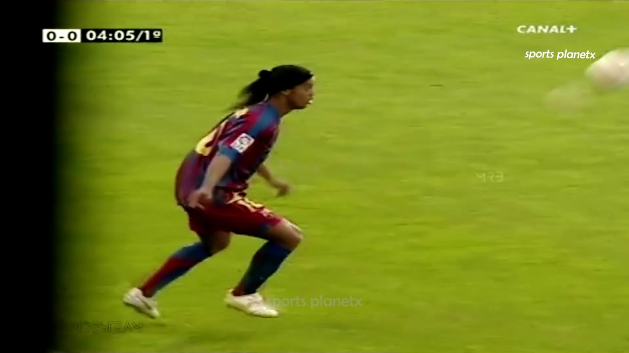 Ronaldinho Control and Through Ball Master of the Craft - YouTube