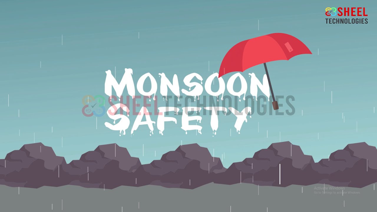Monsoon Safety English - YouTube
