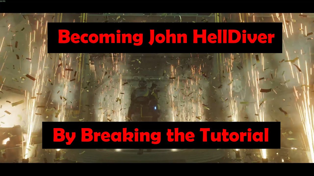 Becoming John HellDiver by BREAKING the tutorial - Helldivers 2 - YouTube