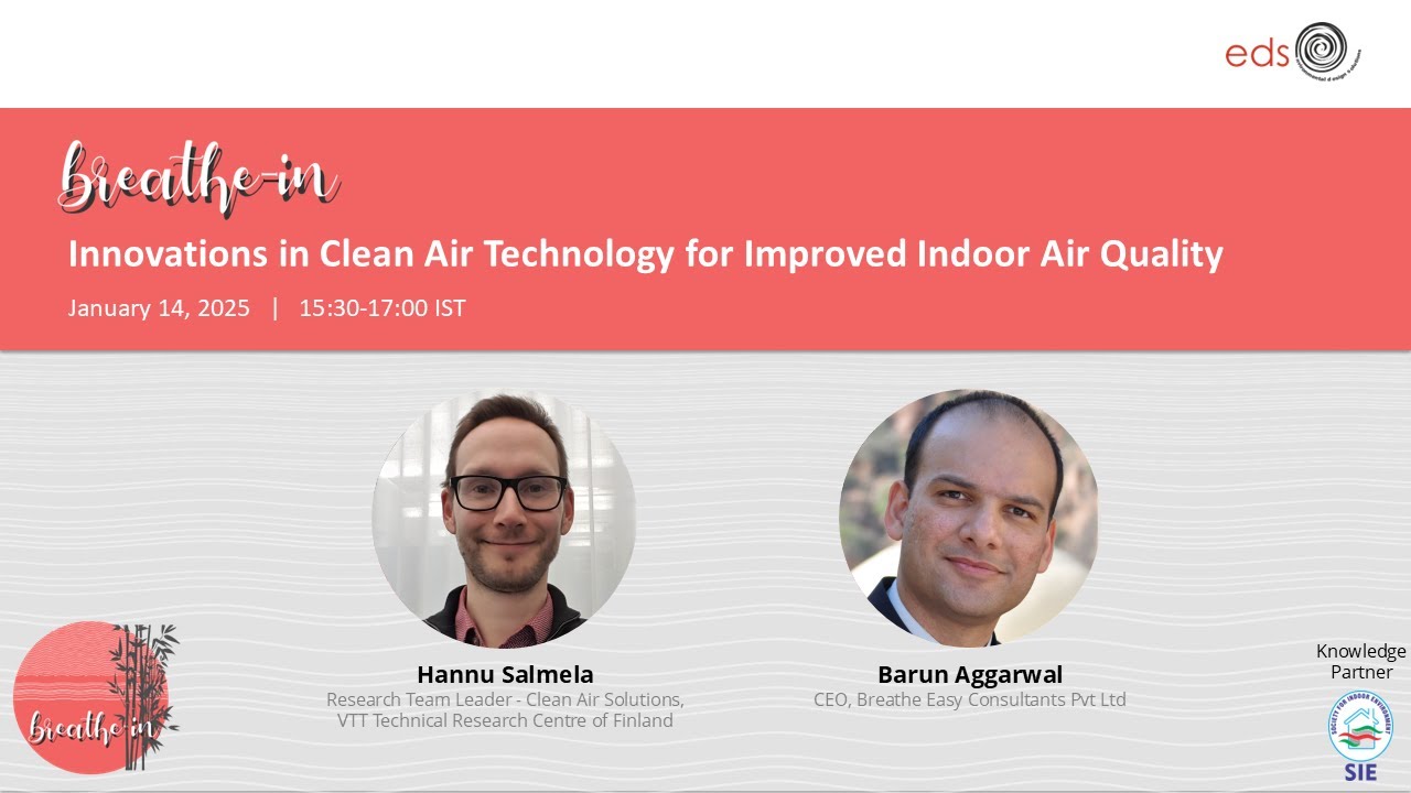 Breathe-In Dialogue on ‘Innovations in Clean Air Technology for ...