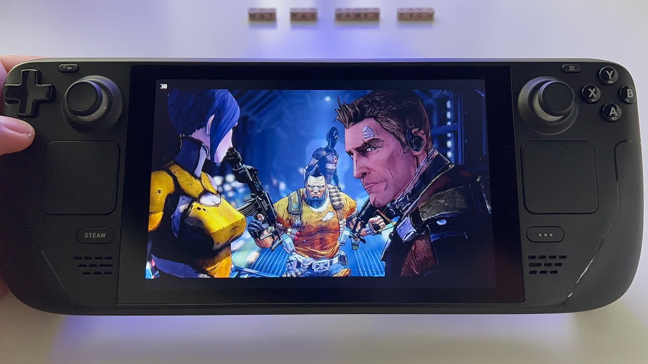 Borderlands 2 - Steam Deck handheld gameplay (max graphics) - YouTube