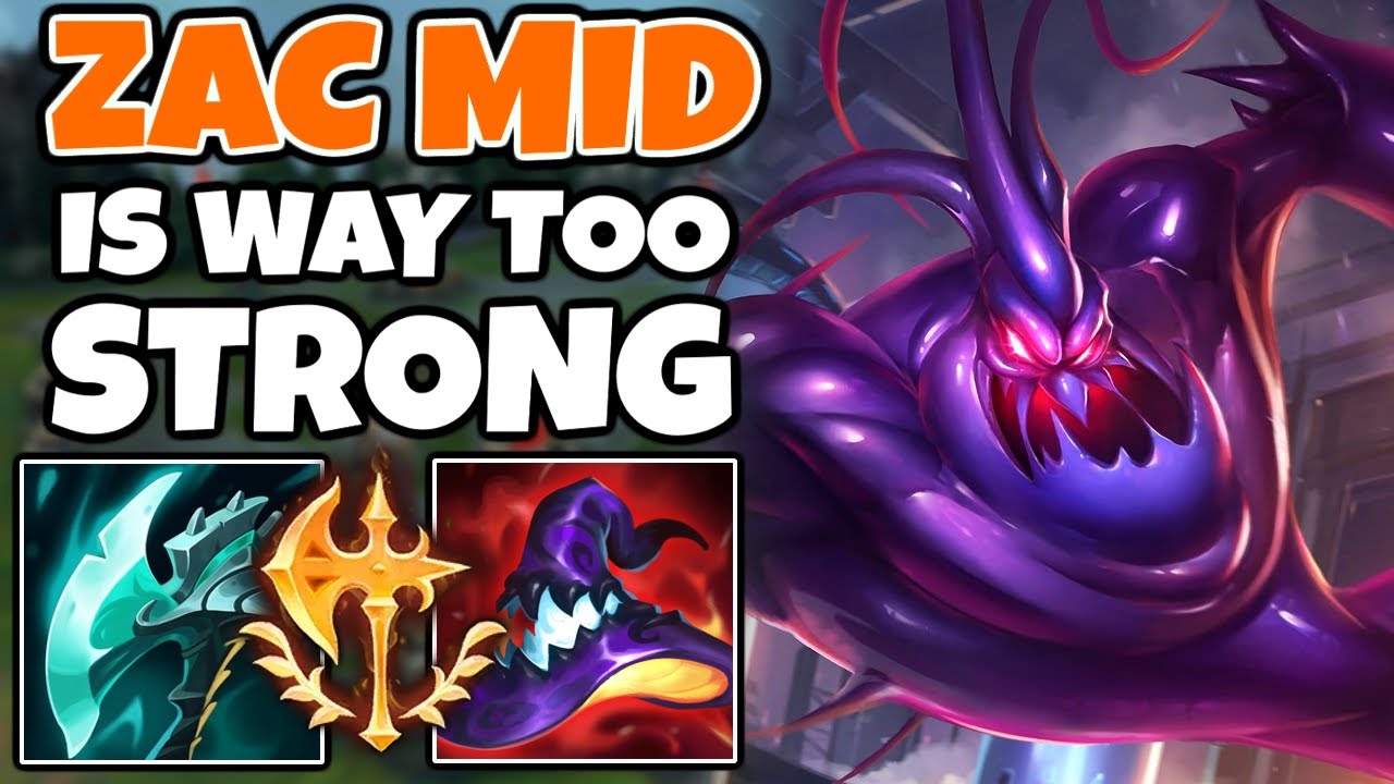 Zac Mid is going to be the Off-Meta pick that gets me to Masters | 13.9 - League of Legends ...