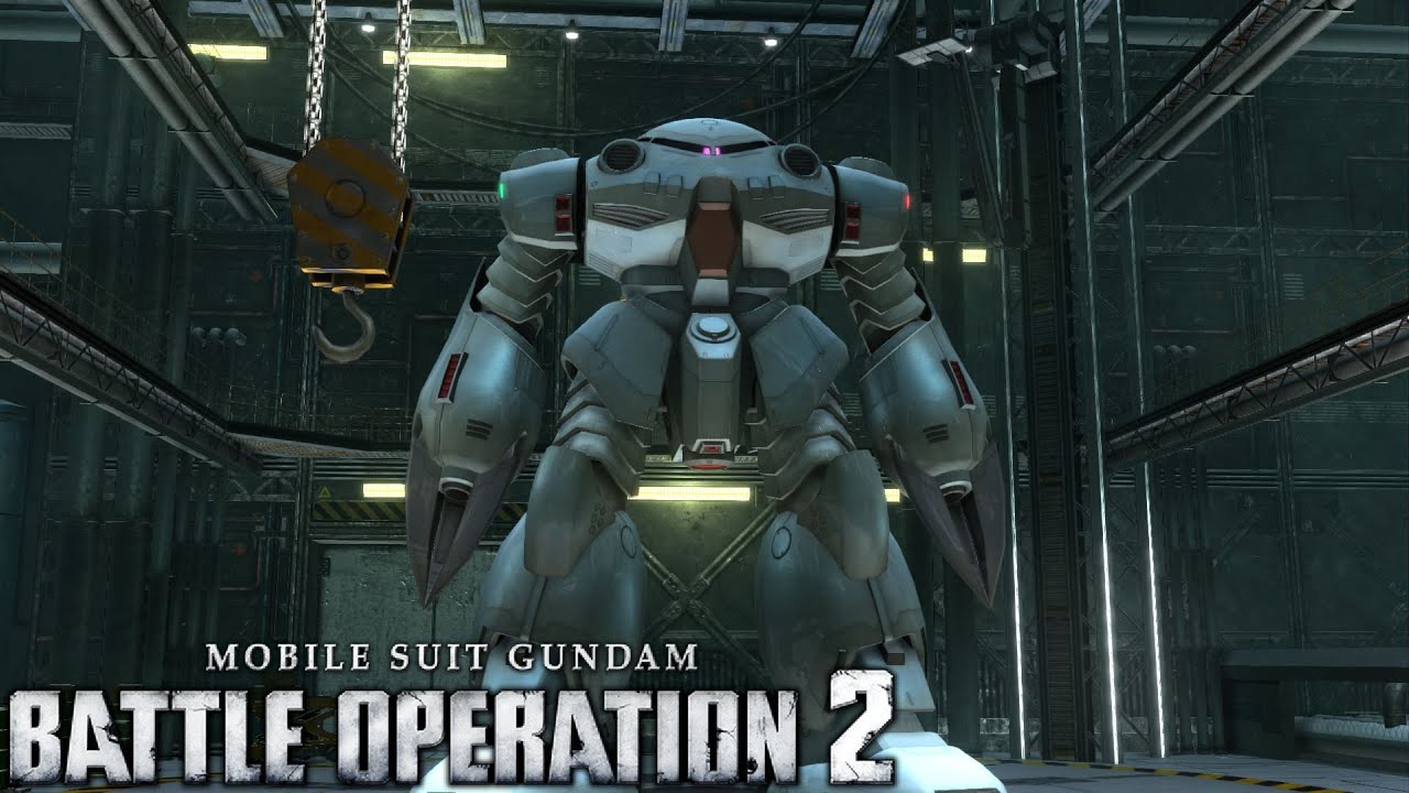 Mobile Suit Gundam Battle Operation 2 - Z'Gok E (LV1) ALL MOVES - YouTube