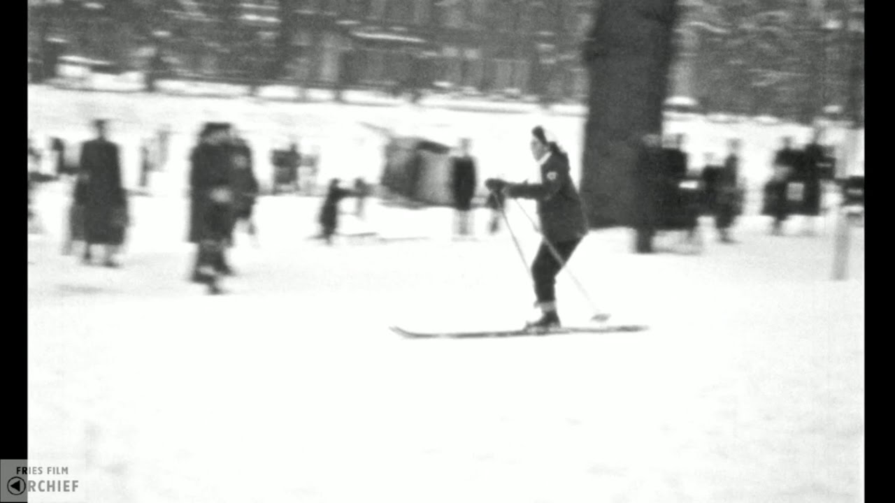 Winter 1956 in Leeuwarden en Friesland - YouTube