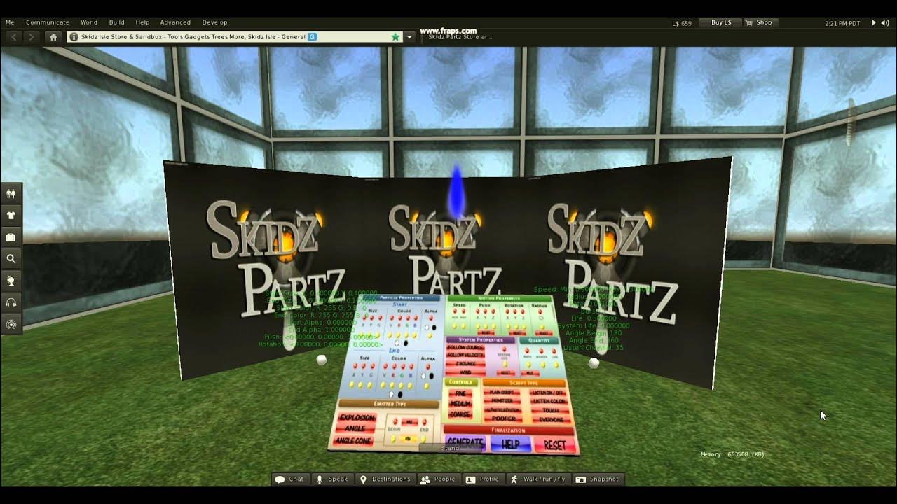 Skidz Partz - Particle Script Generator - YouTube