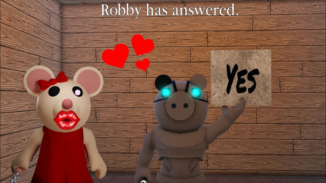 ROBBY IS IN LOVE WITH MOUSY!! (Roblox Piggy) #Shorts - YouTube