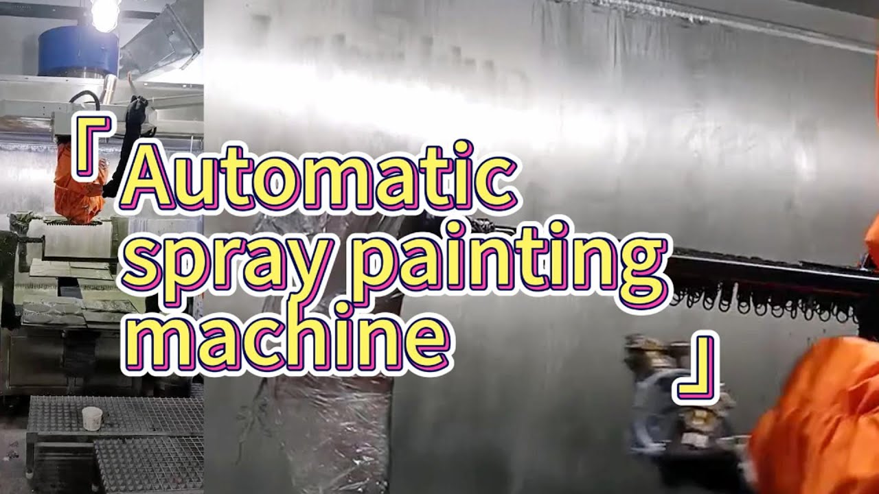 QLQ-HPM Automatic spray painting machine/hanging or rack painting ...