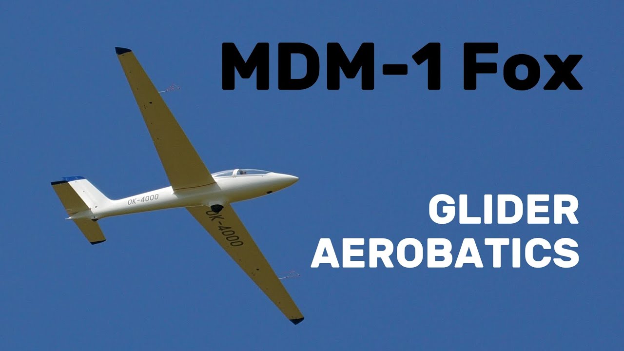 MDM-1 Fox GLIDER AEROBATICS | 4K | Airshow Breclav 2024 - YouTube