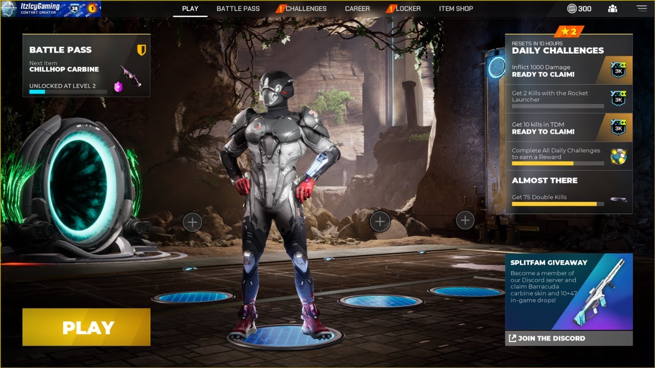 Streaming Splitgate! - YouTube