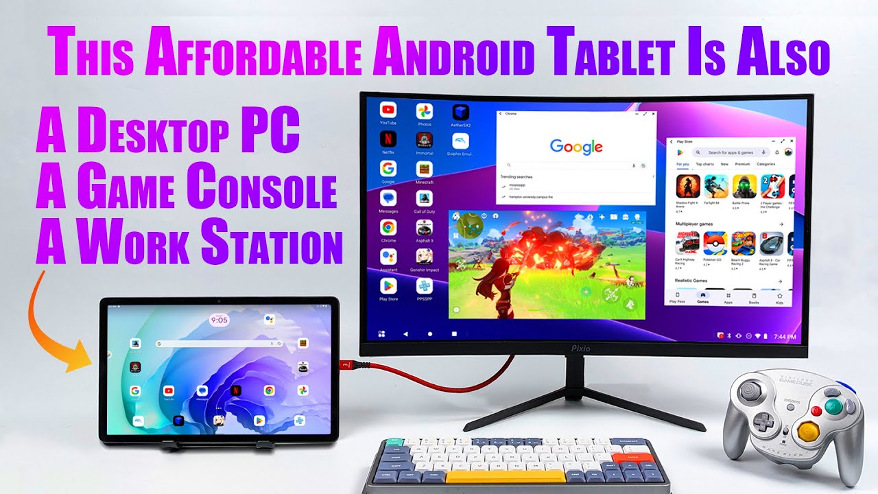 This Fast Lower Cost Tablet Is Right On The Edge Of Being A Desktop PC ...
