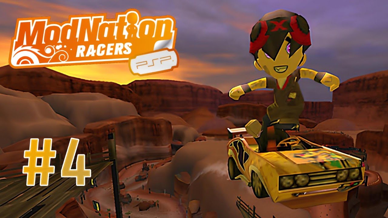 ModNation Racers PSP - The Grim Tour - YouTube