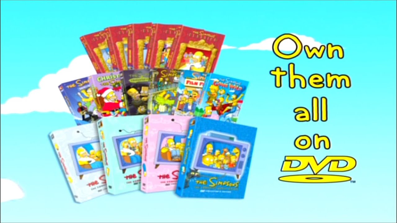 The Simpsons - DVD Collection Advertisement - YouTube
