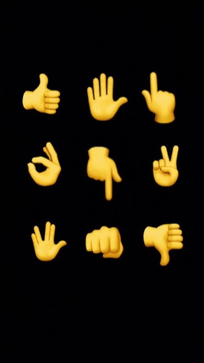 Hand emoji challenge👌 - YouTube