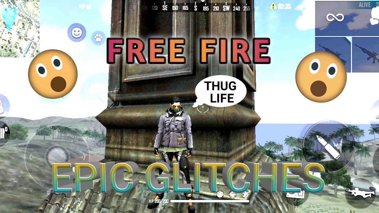 Free Fire crazy epic glitches | Enjoy🤪🤪 - YouTube