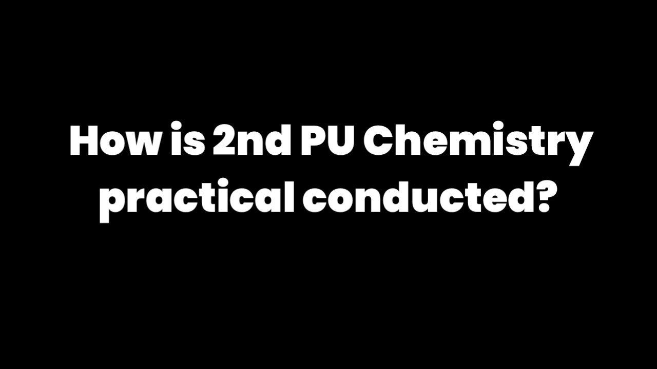 How is 2nd puc Chemistry practical conducted? || Salt Analysis chart ...