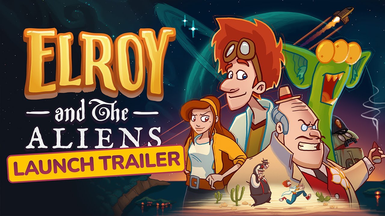 Elroy and the Aliens - Official Launch Trailer - YouTube