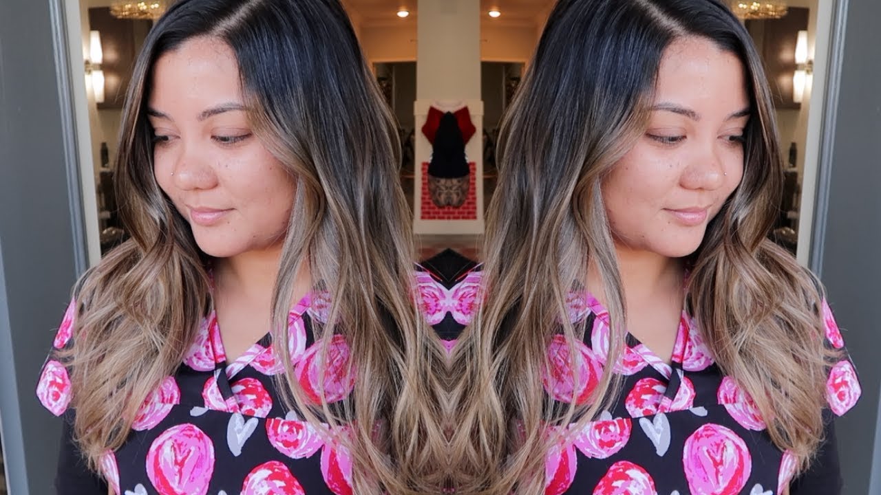 FOILAGE HAIR TECHNIQUE - HOW TO BALAYAGE (EASY TUTORIAL) - YouTube