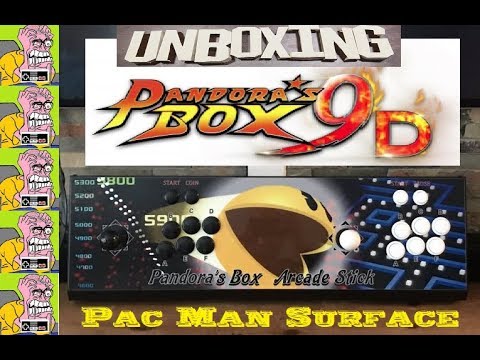 PANDORA's BOX 9D ( 2500 in 1 arcade game console ) Pac-man surface ...