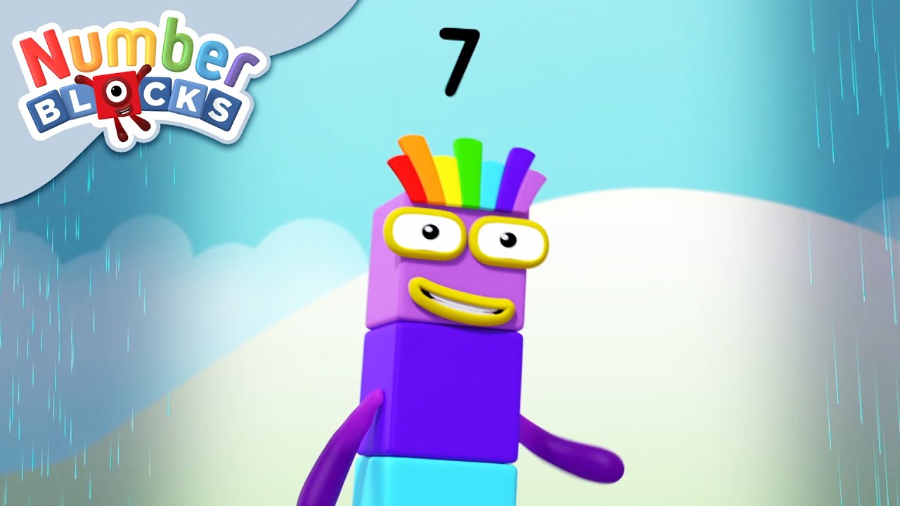@Numberblocks | Seven Loves the Sun 👍🌞☀️ | Learn to Count - YouTube