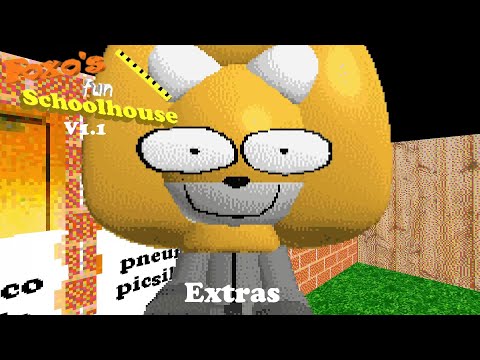 Foxo's Fun Schoolhouse V1.1 Extras Gameplay (Baldi's Basics Fangame)