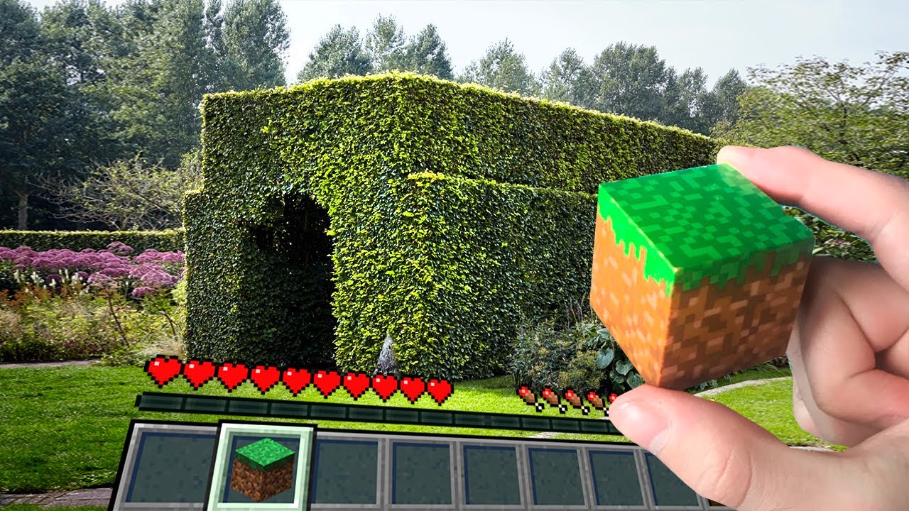 Minecraft Real Life - MY FIRST HOUSE Realistic Minecraft Texture Pack ...