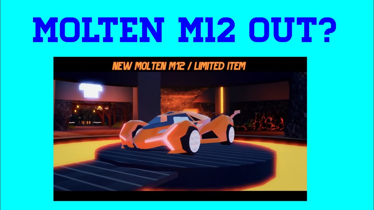 MOLTEN M12 RELEASE THIS WEEKEND? (Roblox Jailbreak) - YouTube