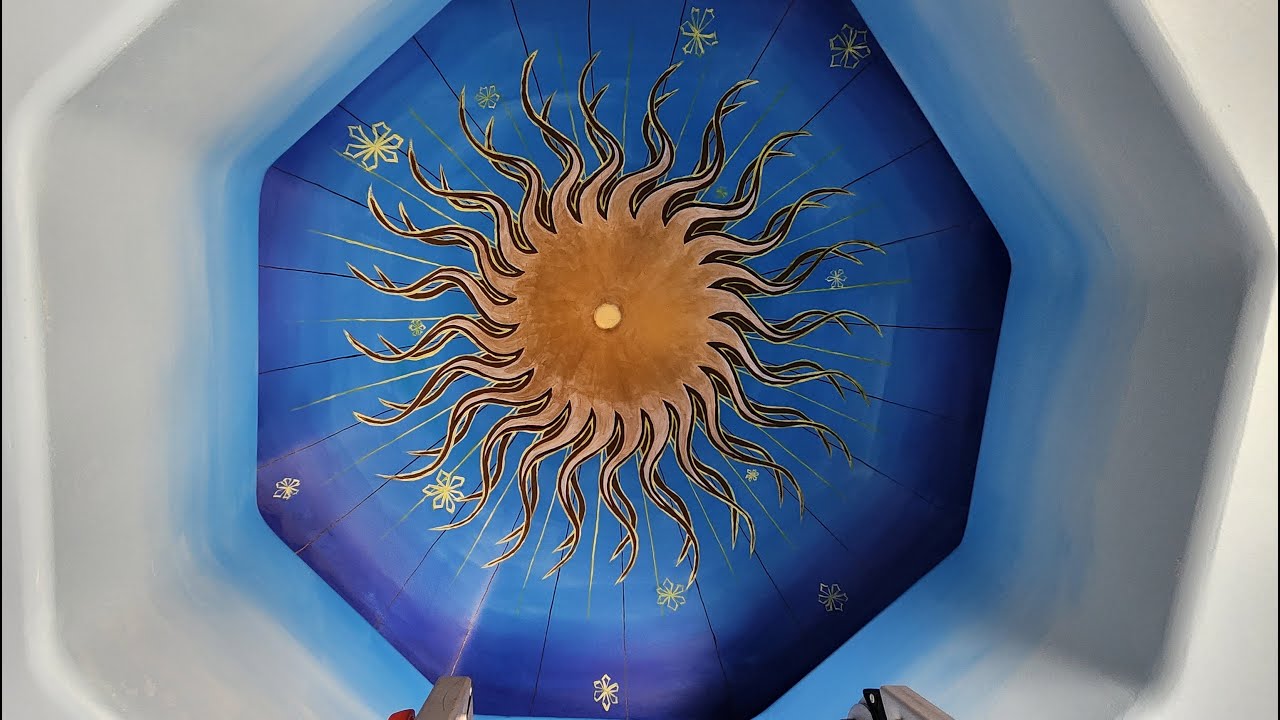 Castle Dome Mural - YouTube