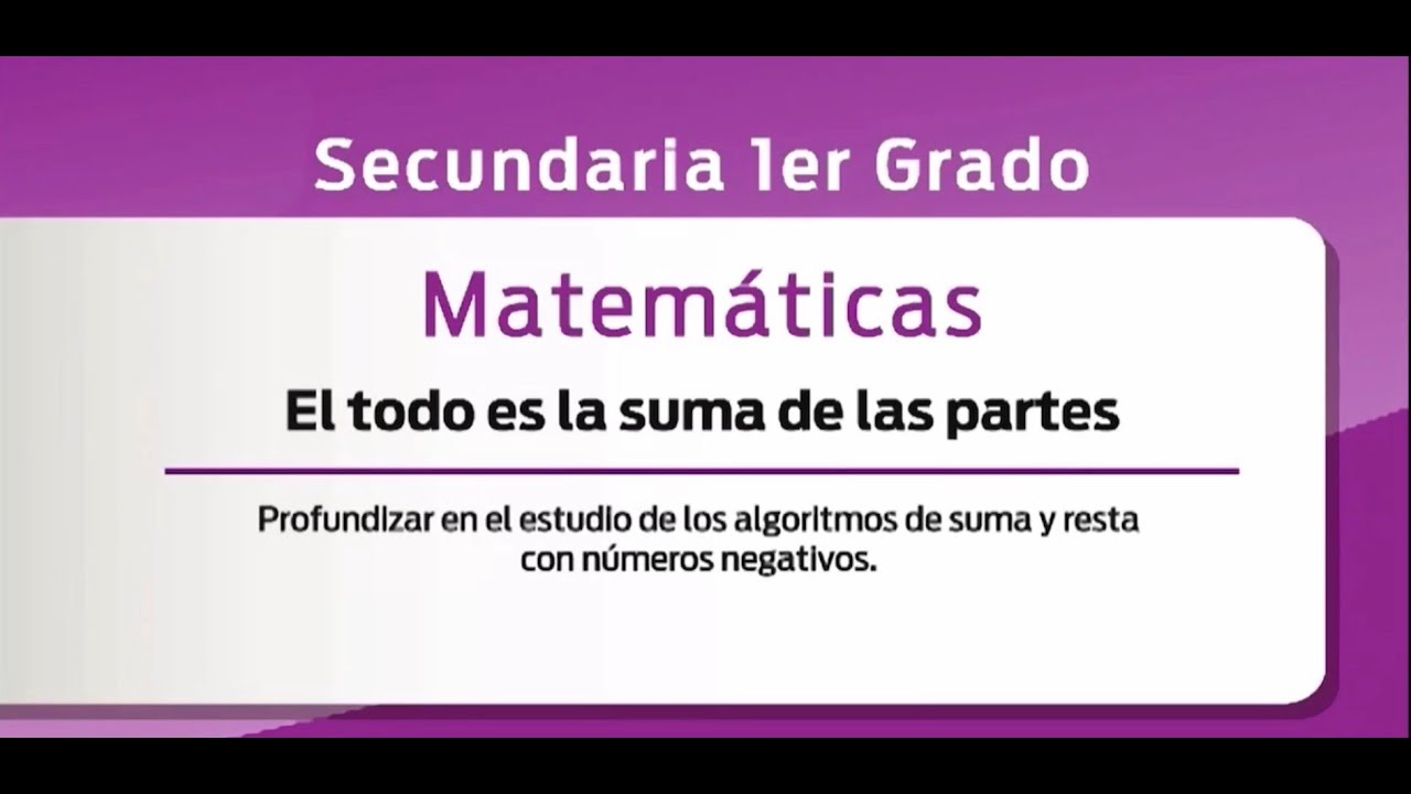 Clase 44. El todo es la suma de sus partes - YouTube