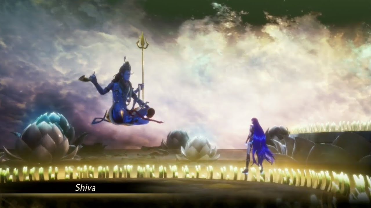 SMT V: Shiva, boss battle using Accursed Poison - YouTube