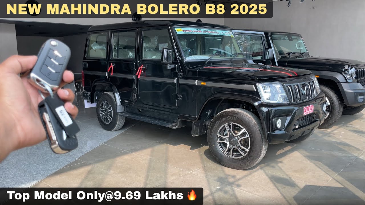 New Mahindra Bolero B8 | Bolero Top Model 😍 Rs 9.69 Lakhs | 2025 Bolero ...