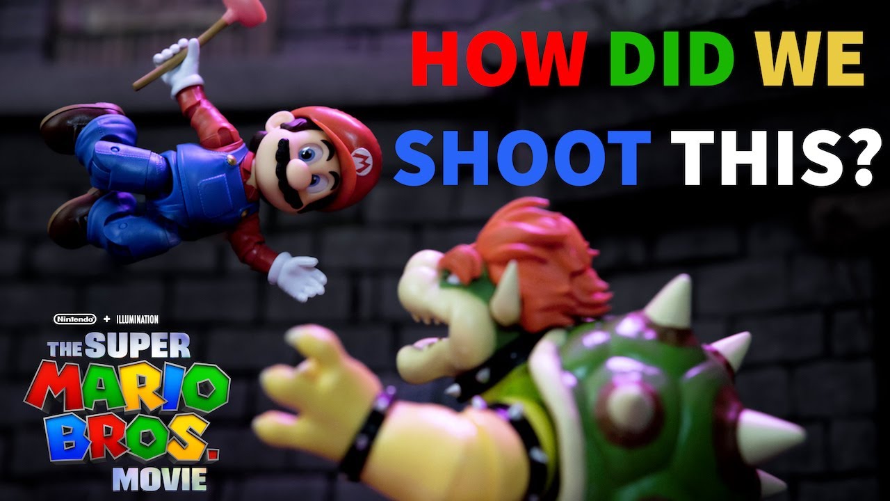 SUPER MARIO TOY | Toy Photography With Wire - YouTube