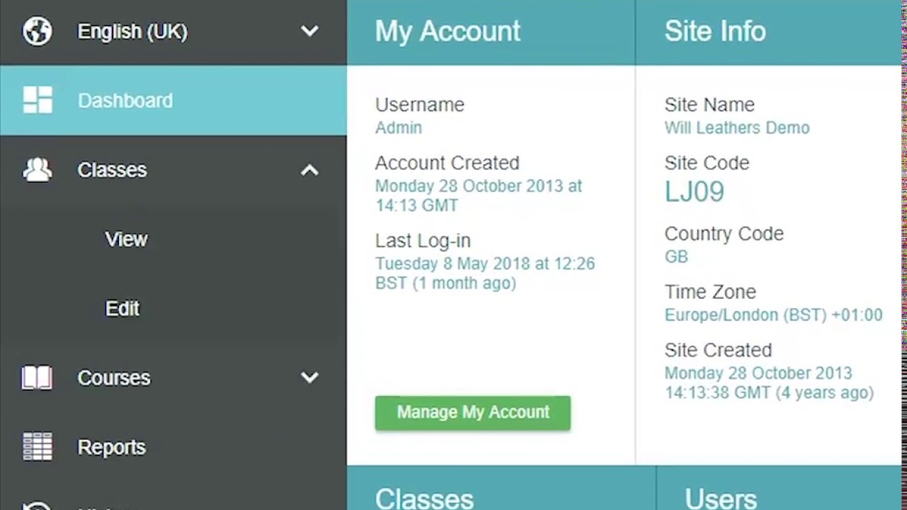 Learning Management System for LJ Create - YouTube