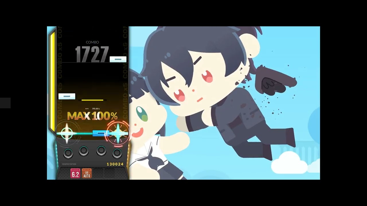 Vertical Eclipse 4B MX 99.43% Max combo PB Record (Djmax Respect V 2023 ...