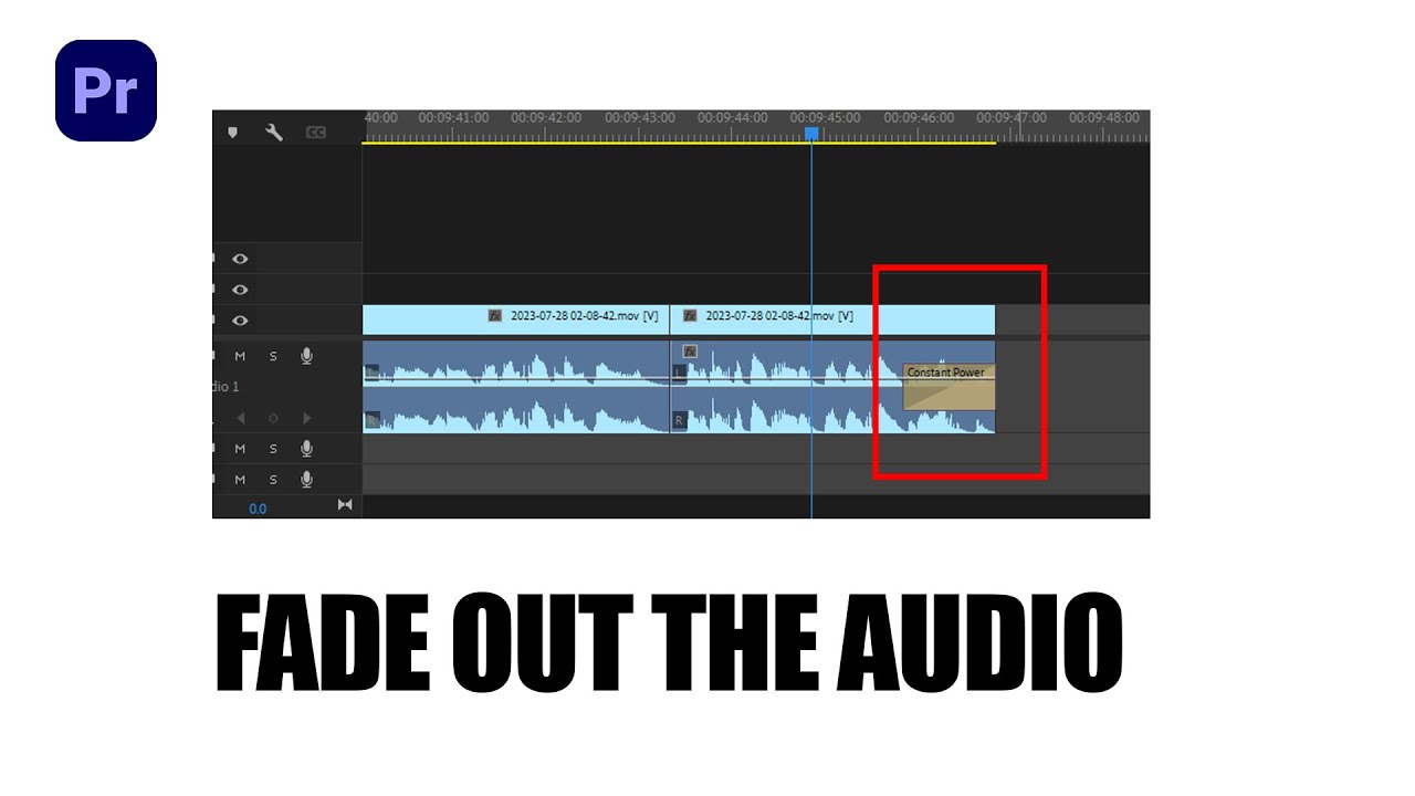 how to fade out the audio | QUICK AND EASY | adobe premiere pro ...