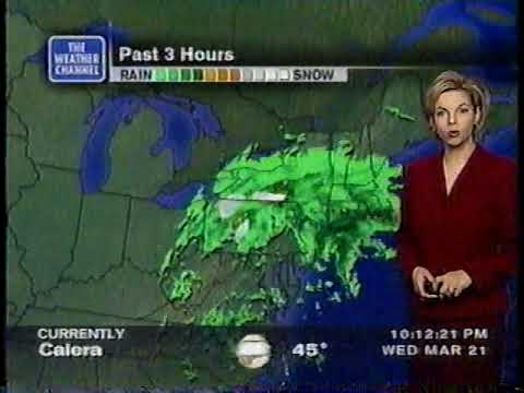 Weather Channel Weather Update during "Atmospheres" 2001 - YouTube
