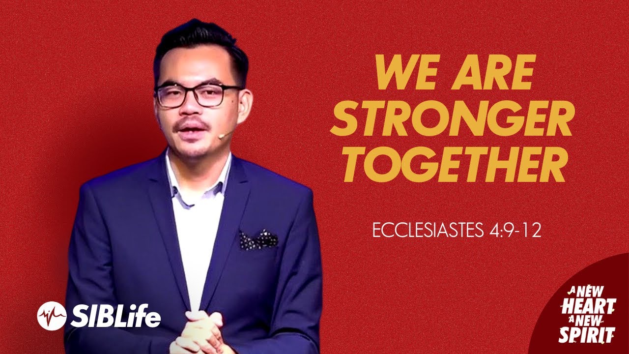 We Are Stronger Together (Ecclesiastes 4:9-12) | Pr Wagner Daniel - YouTube