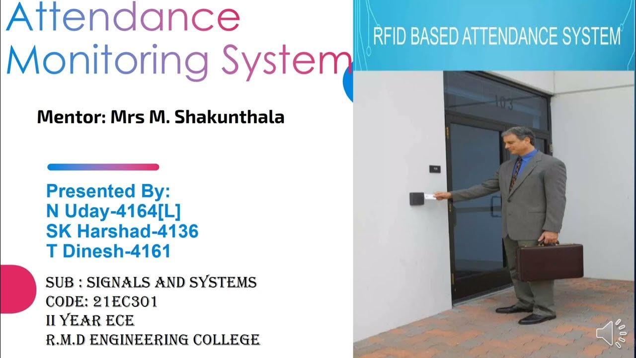 Attendance Monitoring System Batch2 #signalsandsystems #miniproject ...