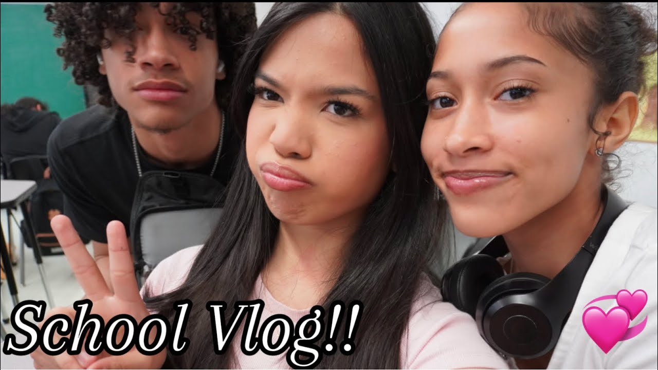 School vlog! With friends! - YouTube