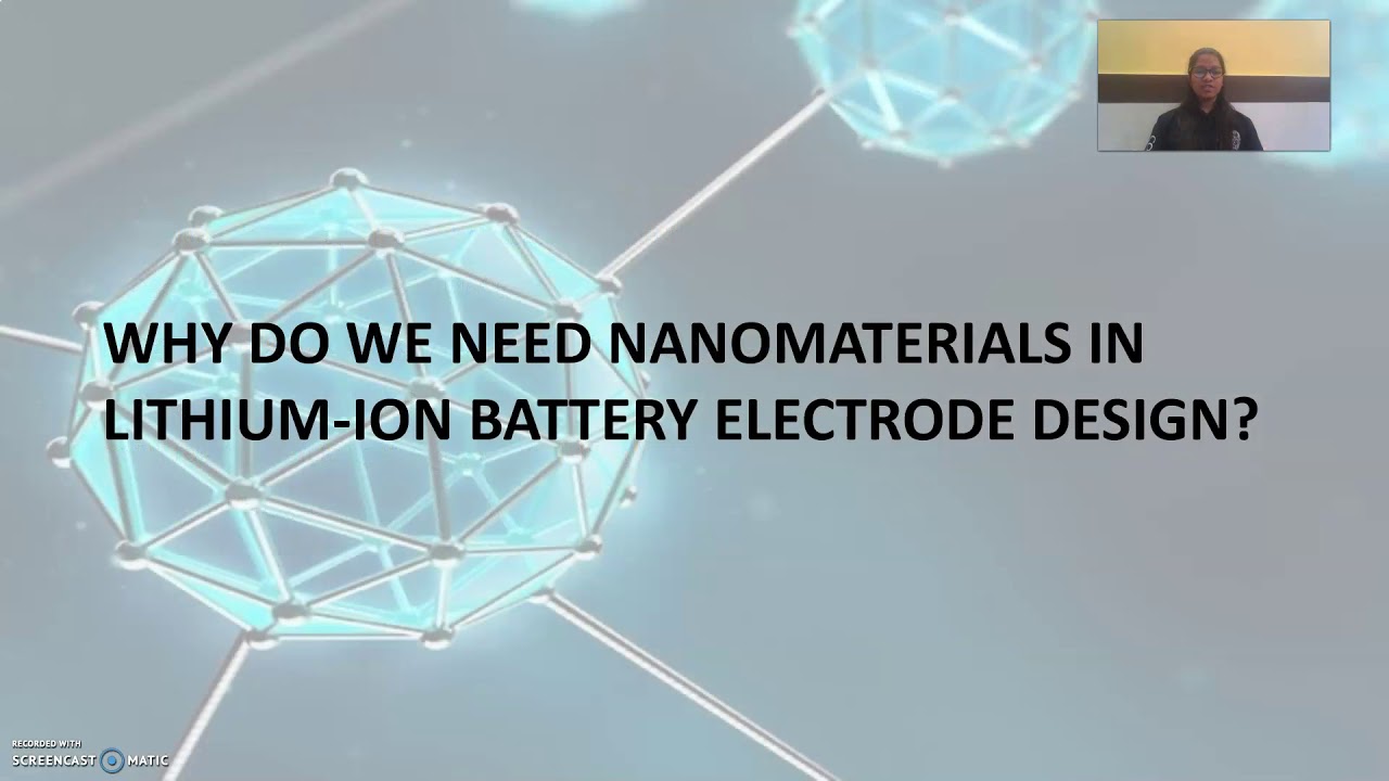 Nanomaterials in lithium-ion battery electrode design - YouTube