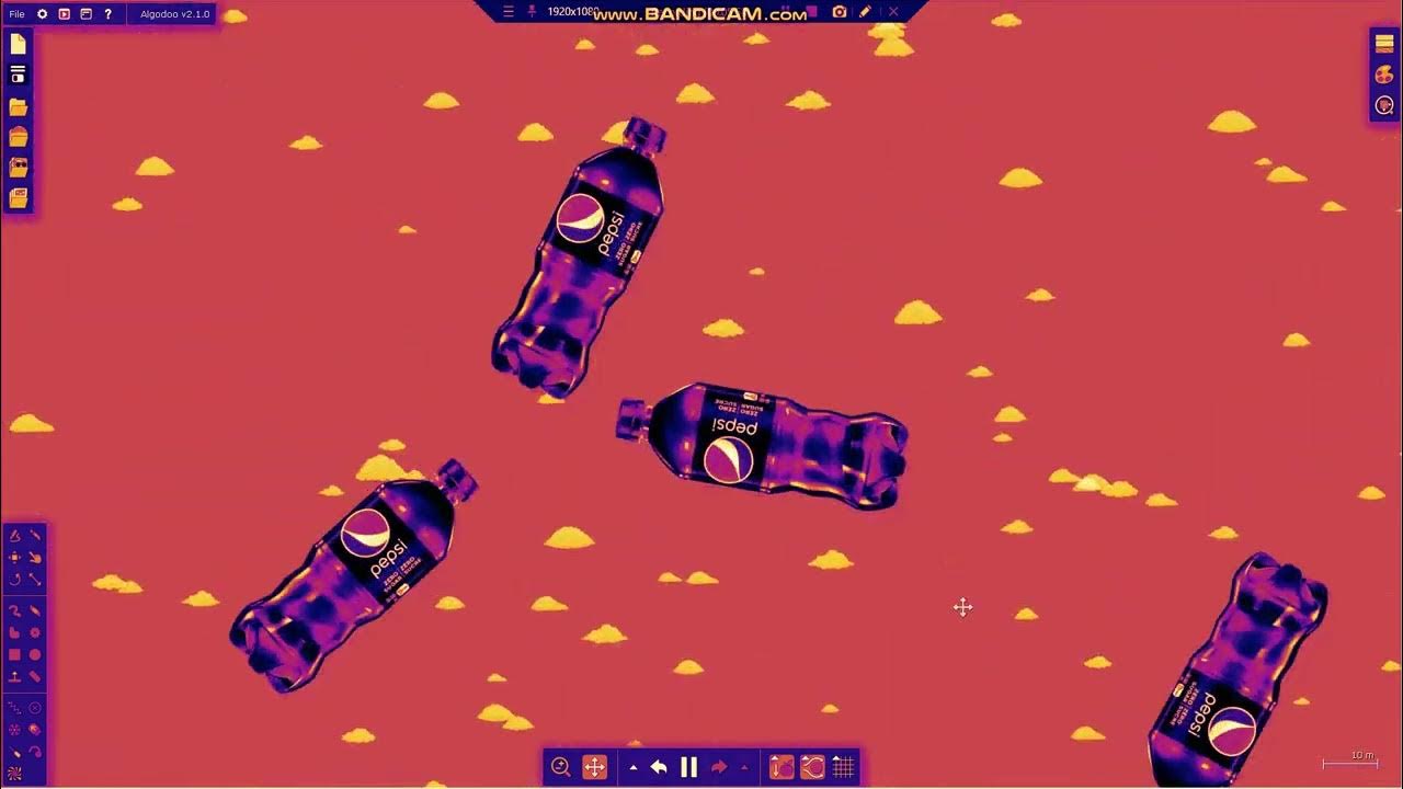 messing around with algodoo 3 Purple and Orange - YouTube