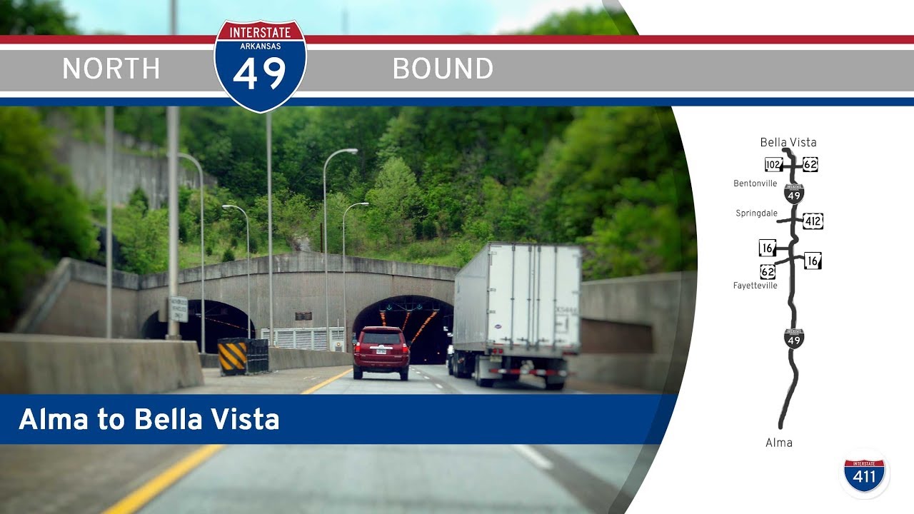 Interstate 49 - Alma to Bella Vista - Arkansas | Drive America's ...