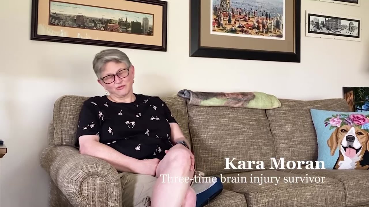 Watch: Kara Moran 'here for a reason' after three brain injuries - YouTube
