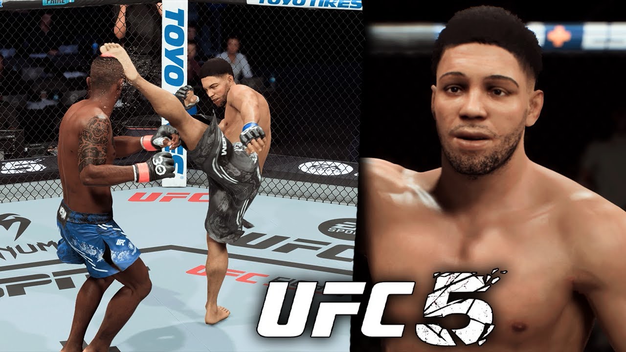 Trilogy Fight! | Legendary UFC 5 Career Mode - YouTube