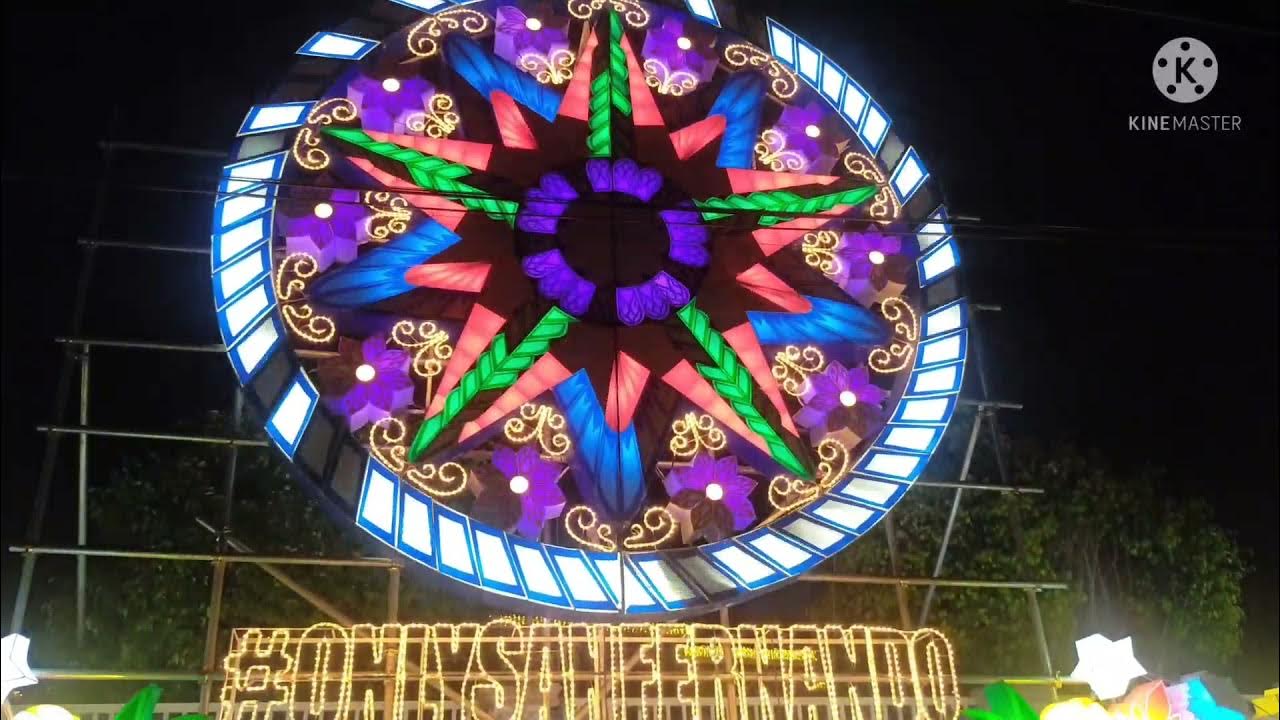 Matatagpuan ang malaking parol sa san fernando pampanga/rhanjhoy - YouTube