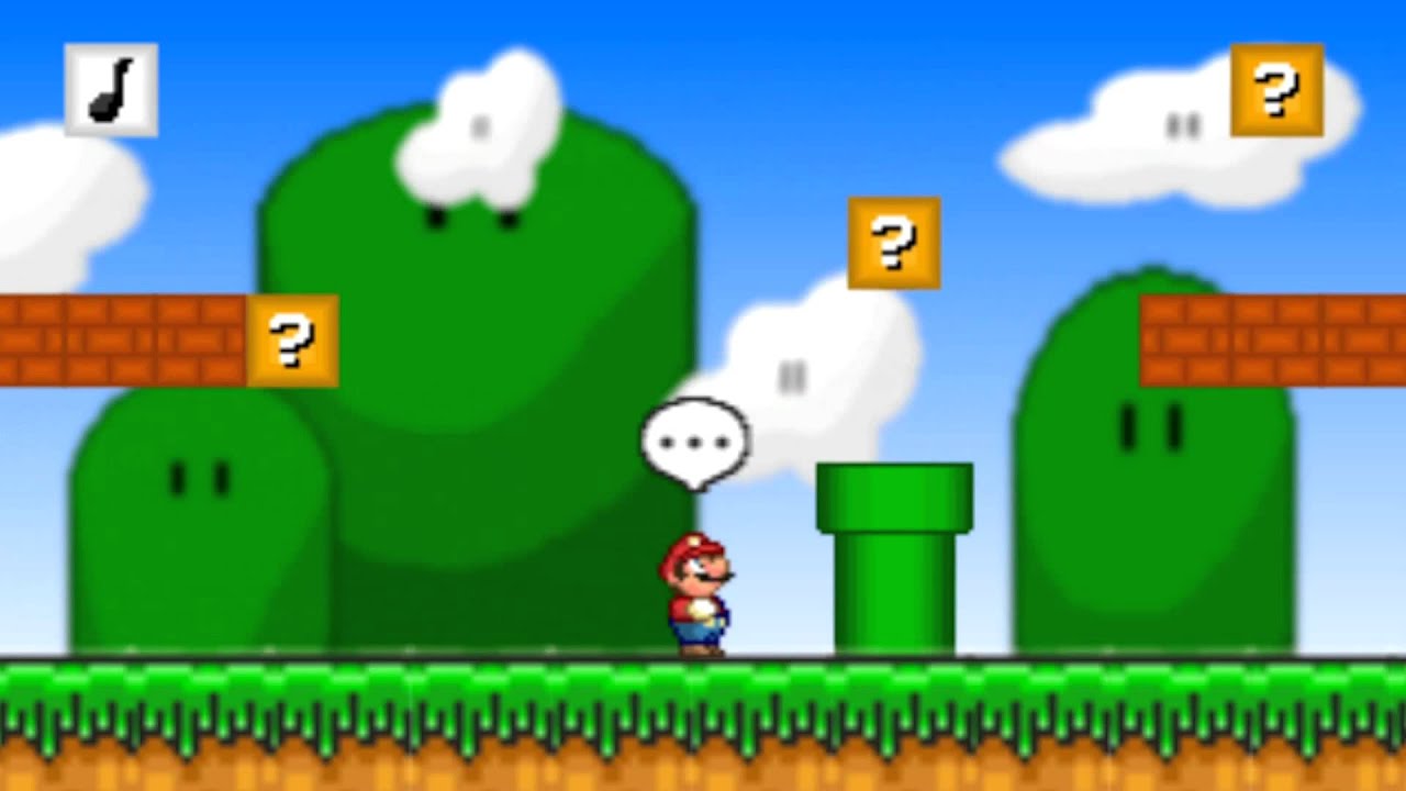 Mario Bros. Sprite Animation Test - Throwback Thursday - YouTube