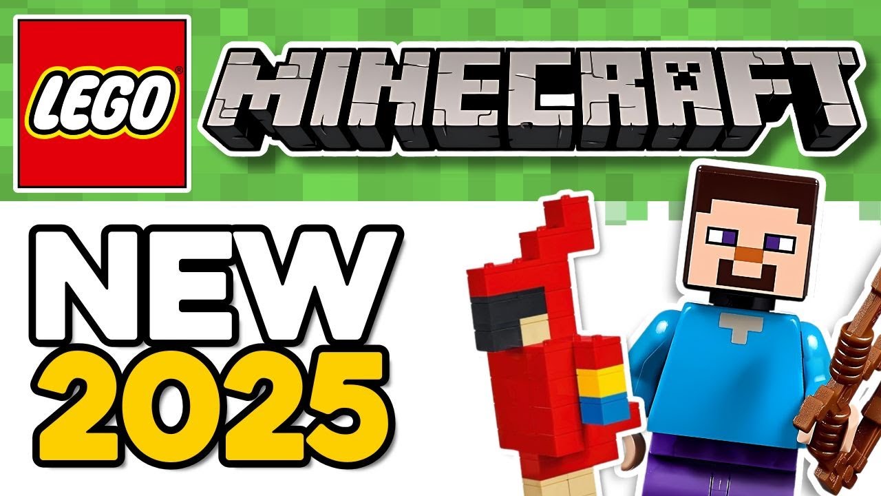 LEGO Minecraft 21282 Parrot House Rumoured 2025 - YouTube