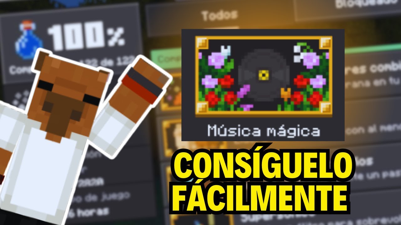CONSIGUE el LOGRO: MÚSICA MÁGICA FACILMENTE en MINECRAFT 1.21 - YouTube