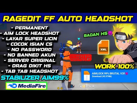 AIMLOCK PALA 100%‼️ REGEDIT FF AUTO HEADSHOT !! TERBARU 2025 ANTI SERVER CHEAT & ANTI BANNED